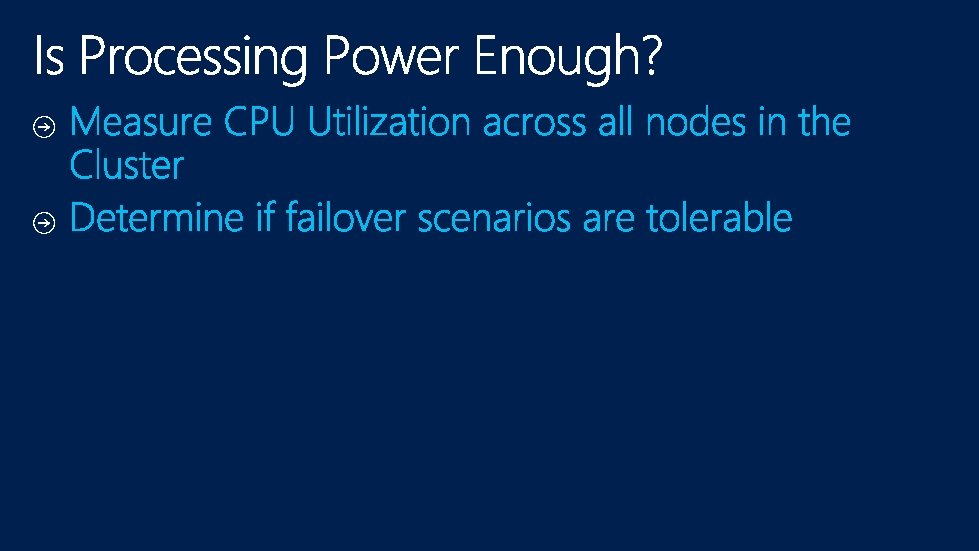 Availability Configuration Performance Capacity CPU Memory HyperV ...