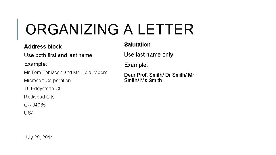 WRITING EMAILS TOPICS PART I Part III Introduction