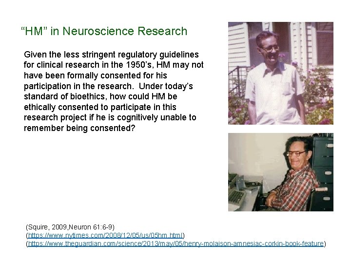 Bioethics in Anatomy Education Resources HM in Neuroscience