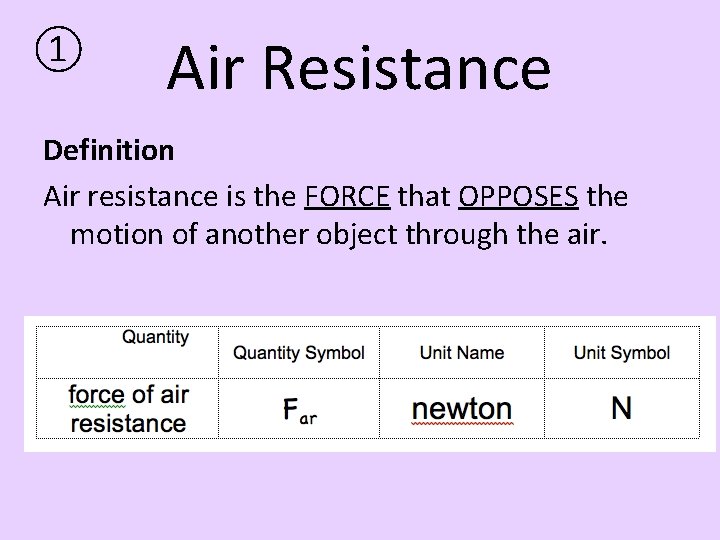 Types of Forces Lets begin with some skydiving
