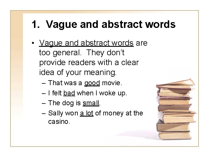 Word Choice Commonly Confused Words Spelling Brenham Writing