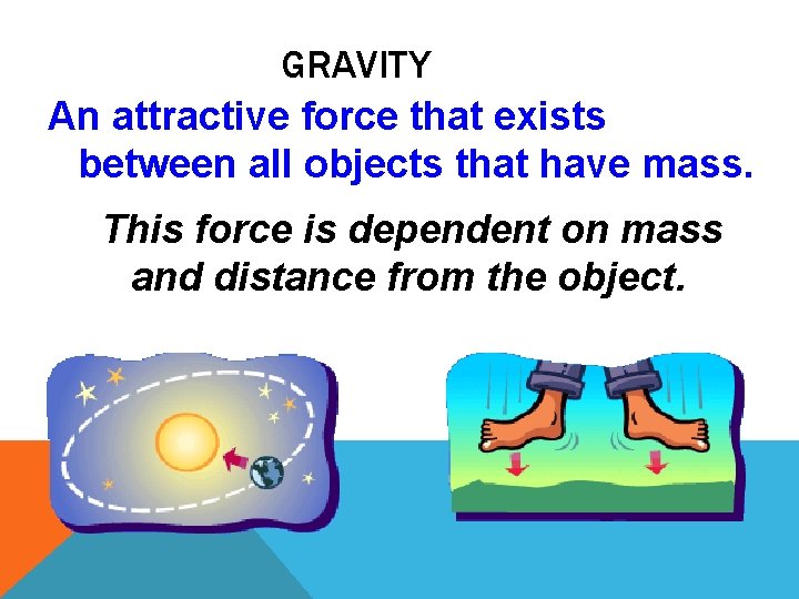 Gravity and Newtons Laws of Motion What is
