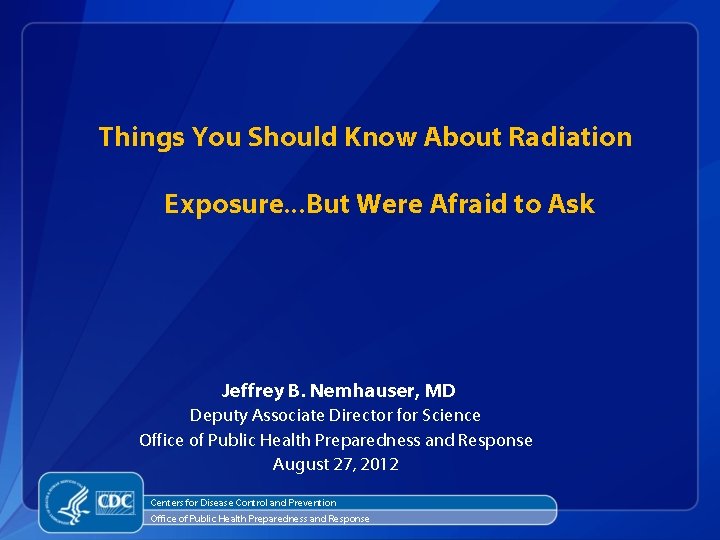 Things You Should Know About Radiation Exposure But
