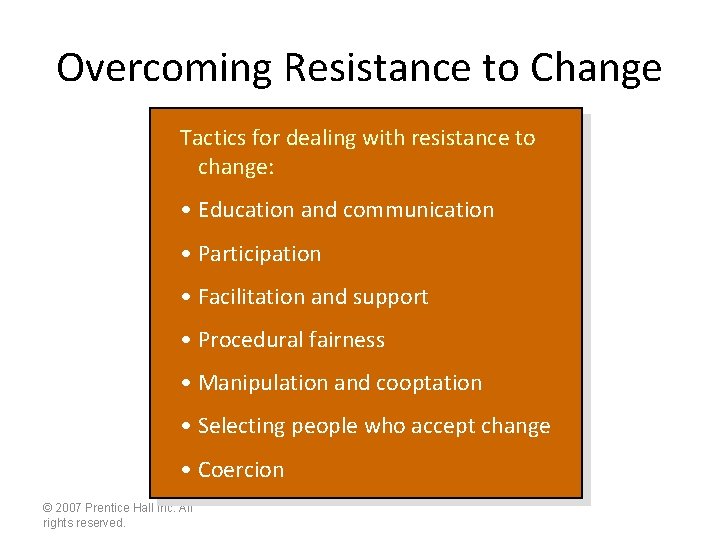 Organizational Behavior Lecture 10 Dr Amna Yousaf Ph