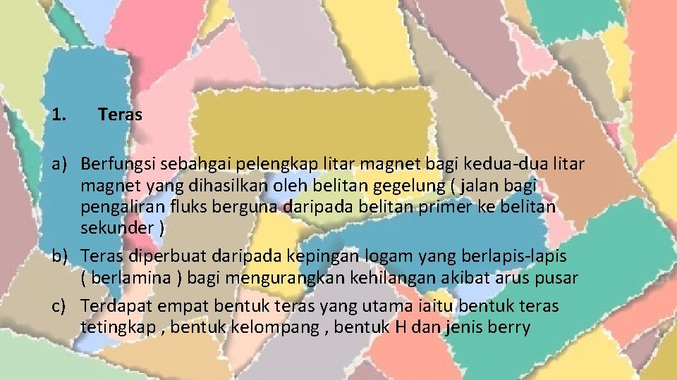 PENGUBAH TRANSFORMER TEKNOLOGI MAKLUMAT DALAM PENDIDIKAN BBP 10102