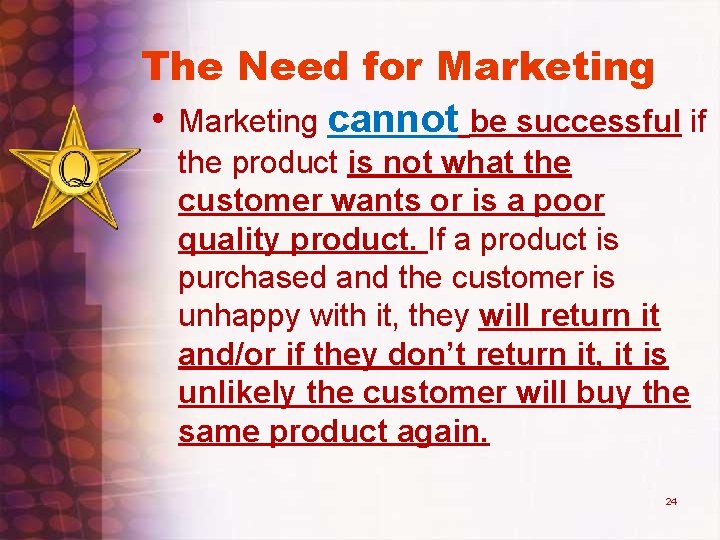 Chapter 1 Marketing Today and Tomorrow Marketing Management