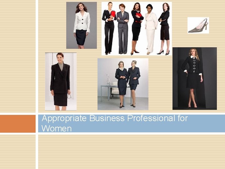 DEVELOPING A PROFESSIONAL PRESENCE Center for Professional Communication