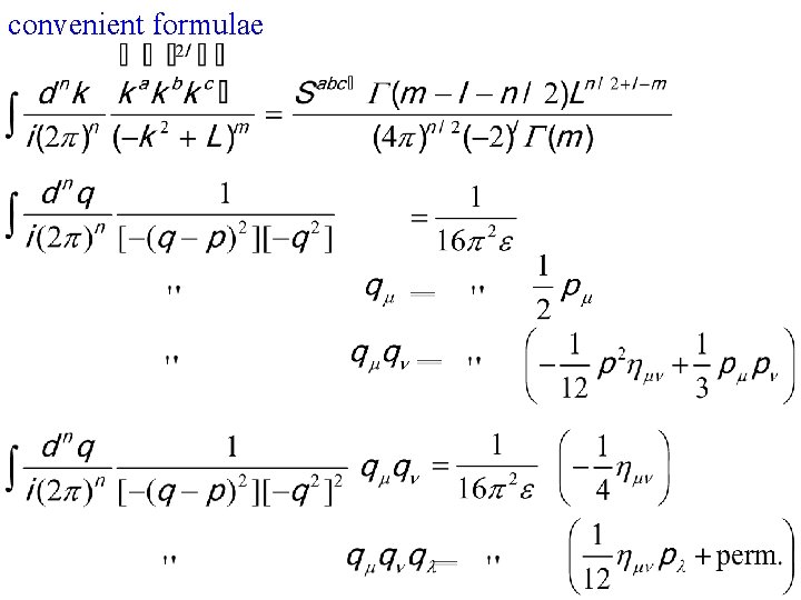 fermion Lagrangian Feynman rules gluon propagator FP ghost