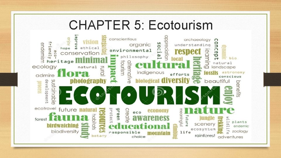 AICE Travel Tourism Terms Concepts Review Chapters 1