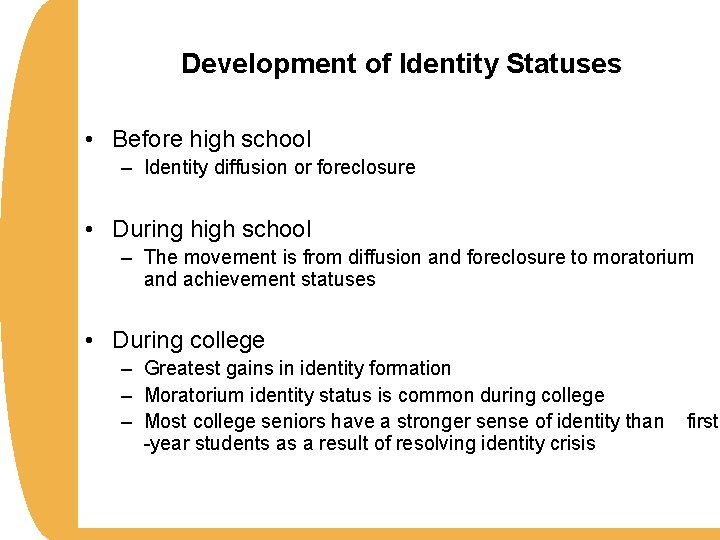 CHAPTER 12 Adolescence Social and Emotional Development Development
