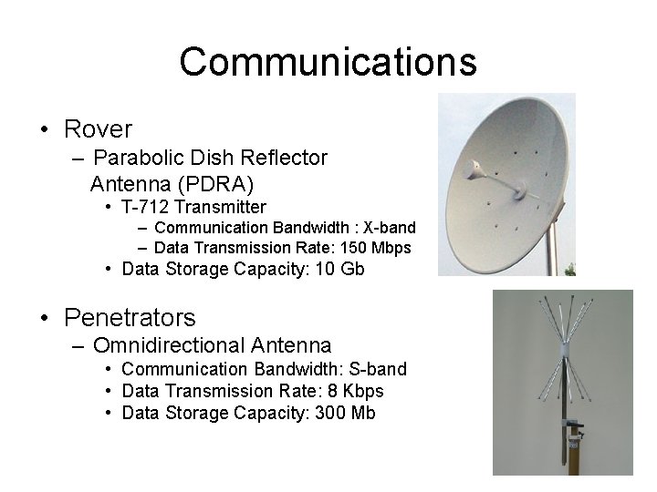 Communications Rover Parabolic Dish Reflector Antenna PDRA T712