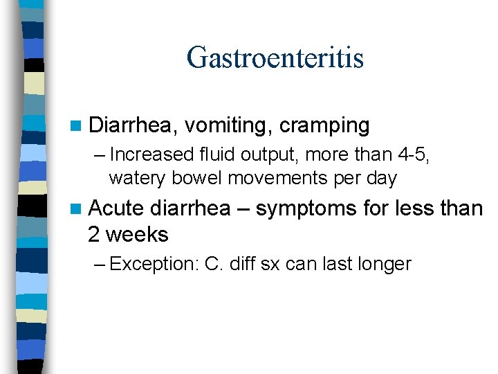 GI INFECTIONS Brenda Beckett PAC Clinical Medicine II