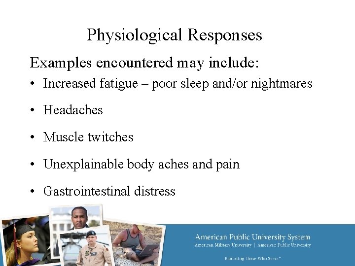 Critical Incident Stress Management FBI NAA Summer Conference