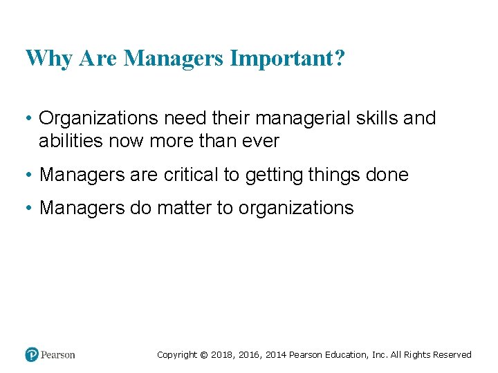 Management Fourteenth Edition Chapter 1 Managers and You