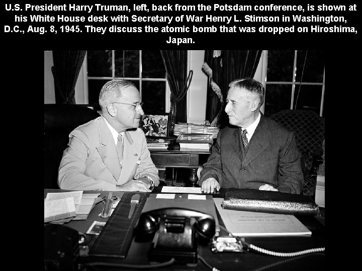 HIROSHIMA JAPAN August 1945 During the final stages