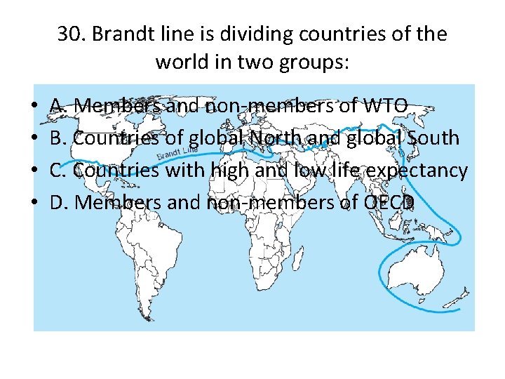 1 What does this map represent a Carbon