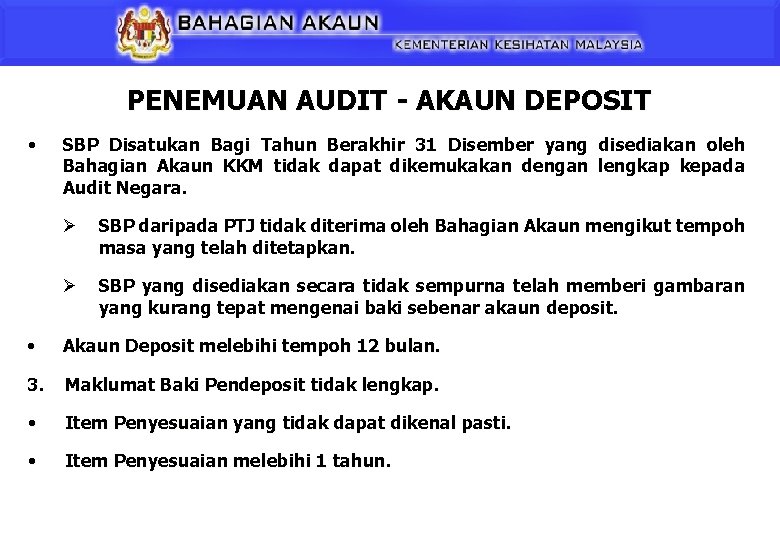 MESYUARAT BERSAMA PEGAWAI KEWANGAN DAN PERAKAUNAN PUSAT TANGGUNGJAWAB