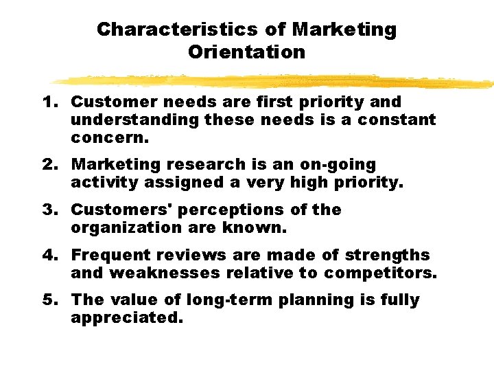 Learning Objectives Chapter 1 Marketing Defined 1 Define