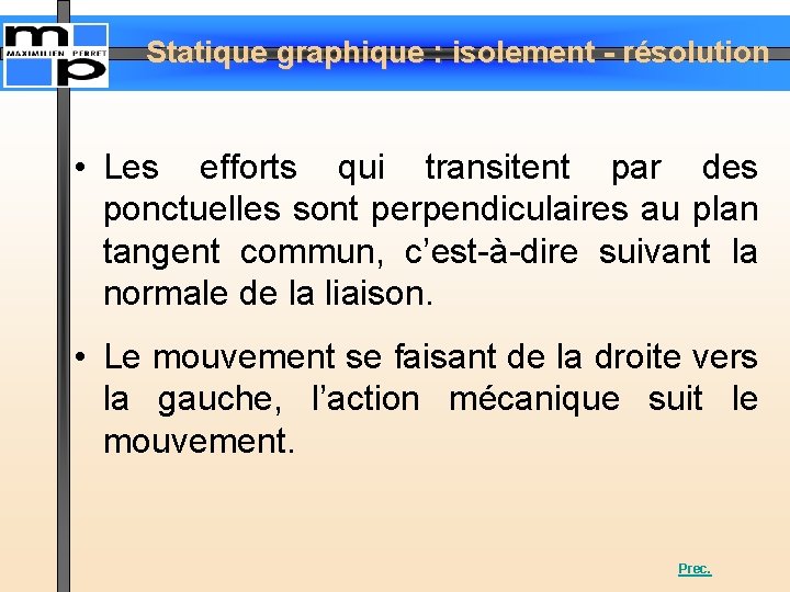 Statique graphique isolement rsolution Support Bride hydraulique ...