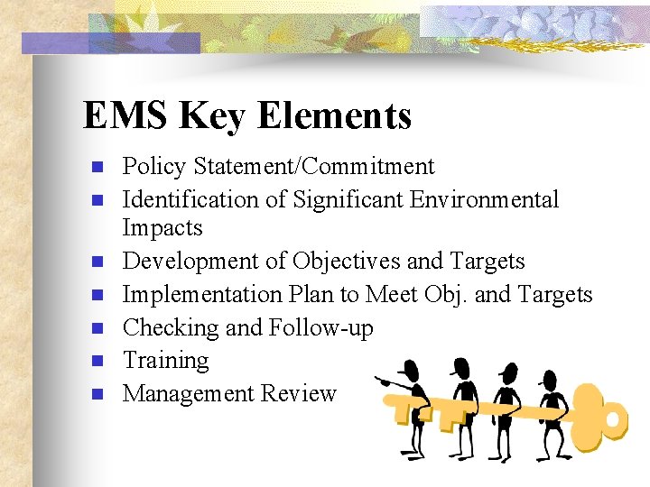 Overview of EMS and ISO 14001 Environmental Management