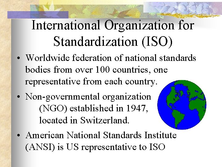 Overview of EMS and ISO 14001 Environmental Management