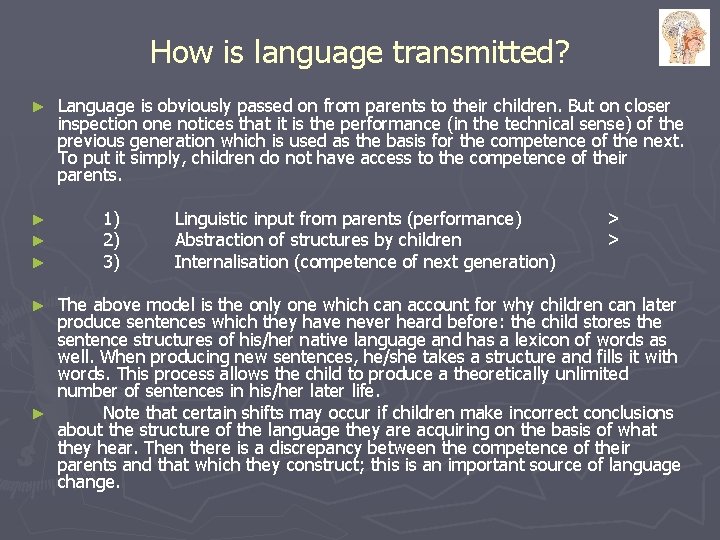 First and Second Language Acquisition Raymond Hickey English