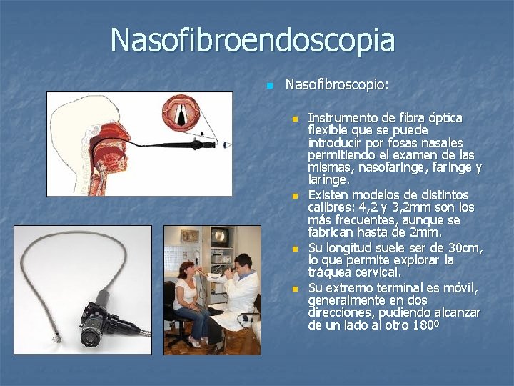 Cursotaller de exploracin larngea Laringoscopia indirecta Laringoscopia ...
