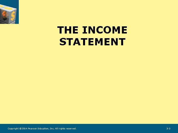 Chapter 3 Understanding Financial Statements and Cash Flows