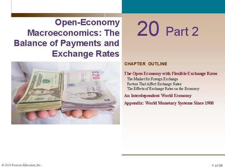 OpenEconomy Macroeconomics The Balance of Payments and Exchange