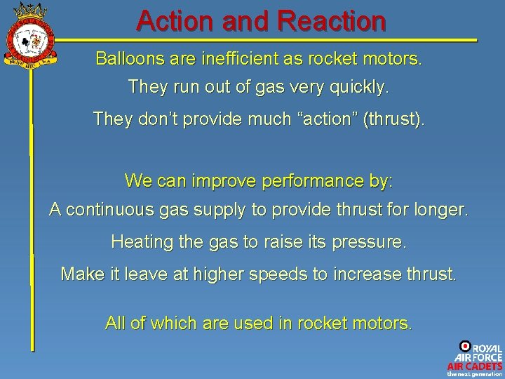 Development and Principles of Rocketry Rocket Motors Lecture