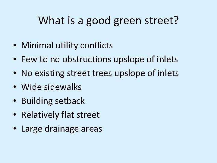 Green City Clean Waters Green Streets Complete Streets