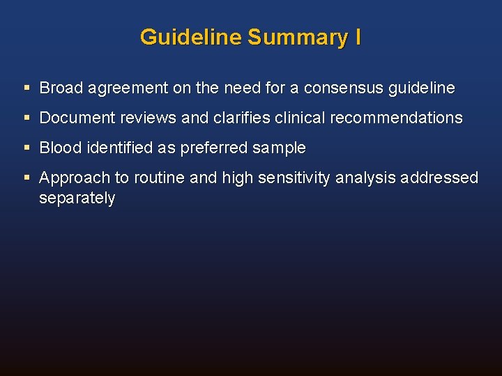 An overview of PNH Pathophysiology New Diagnostic Guidelines