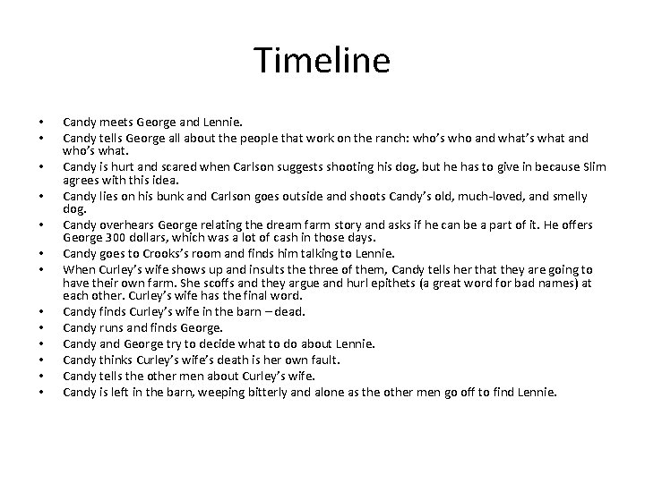 Preparing for Paper 1 Crooks and Candy Crooks