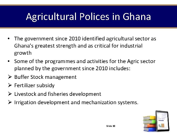 ECON 215 Introduction to Economy of Ghana Session