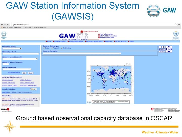 WMO GLOBAL ATMOSPHERE WATCH PROGRAMME Quality monitoring Oksana