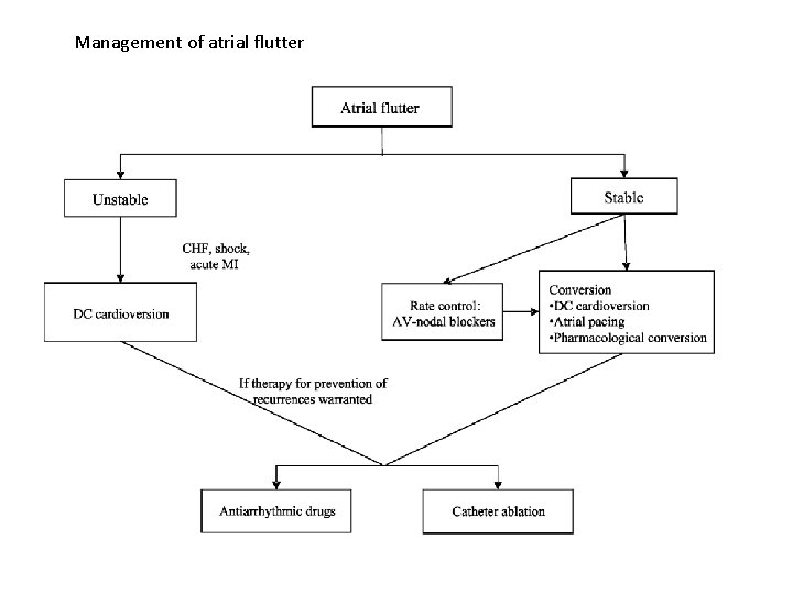 The Diagnosis and Management of Cardiac Dysrhythmias Atrial
