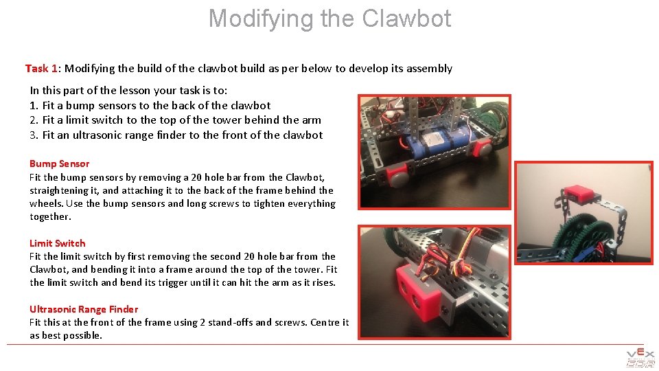 Project Overview Introduction Clawbot Build Design Modification Design
