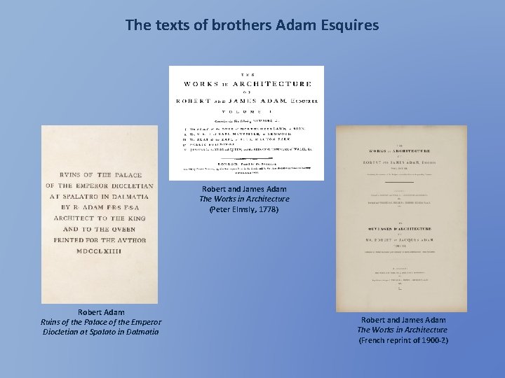 Enlightened Architects of Edinburgh Carl Atkinson MSc Enlightenment