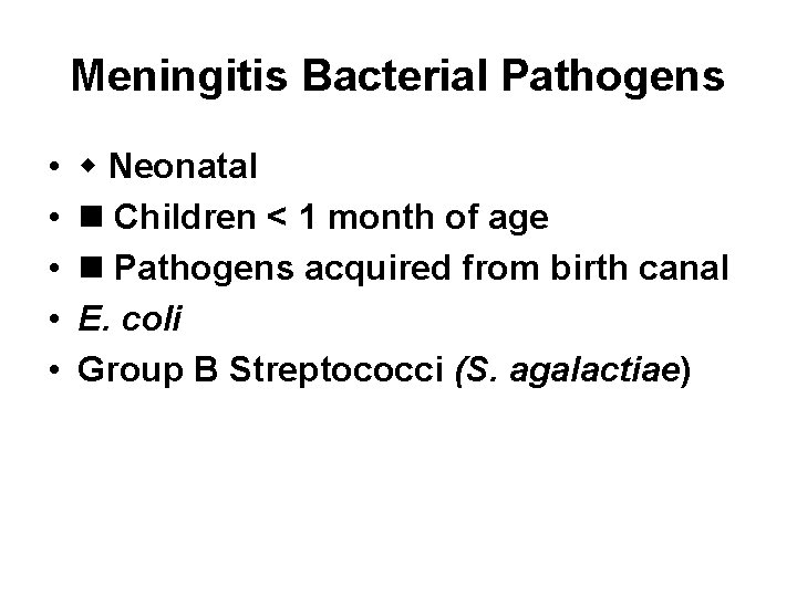 Lecture 1 Bacterial meningitis Dr Abdelraouf A Elmanama