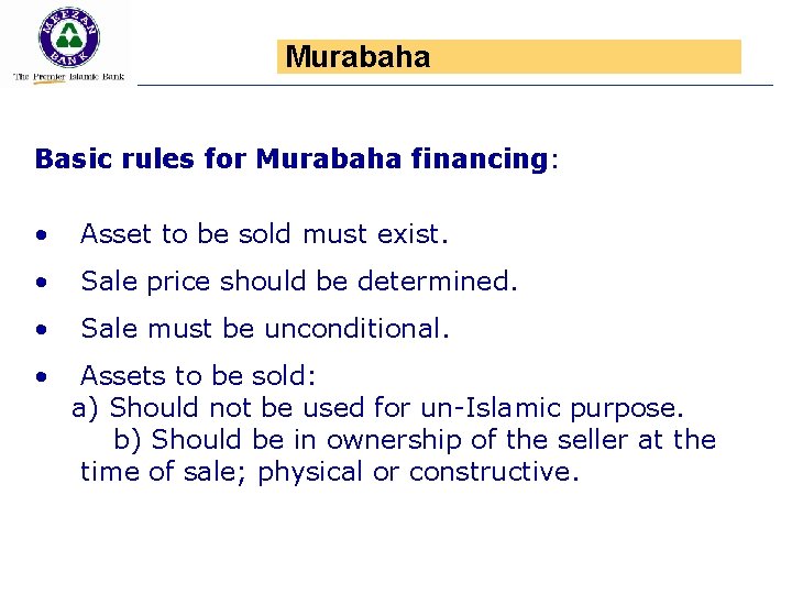 Introduction to Murabaha Version 2 0 Release Date
