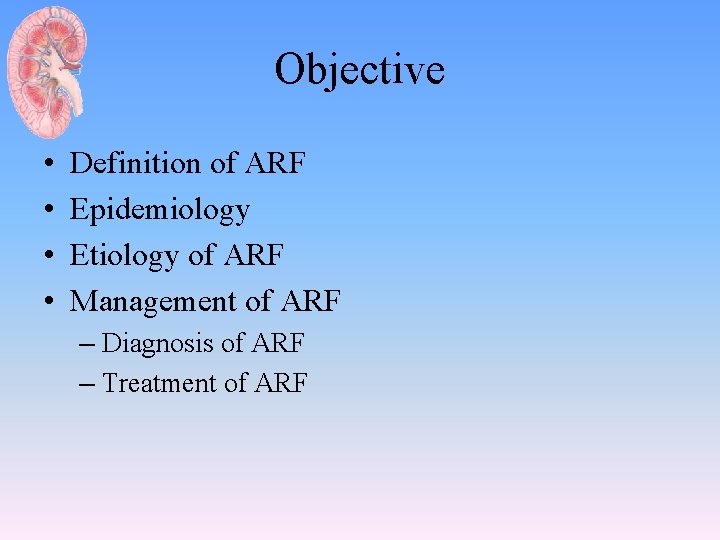 Approach to Acute renal failure Dr Mohammed AlGhonaim