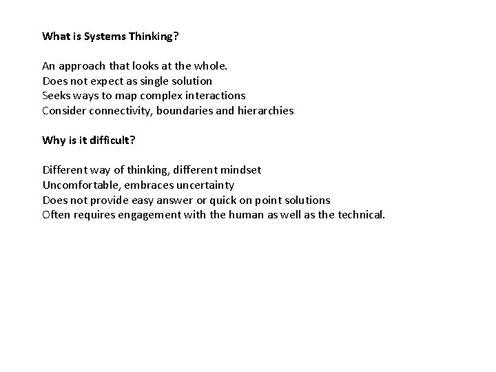 Systems Thinking And Sdgs Neil Mc Bride What