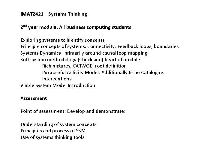 Systems Thinking And Sdgs Neil Mc Bride What