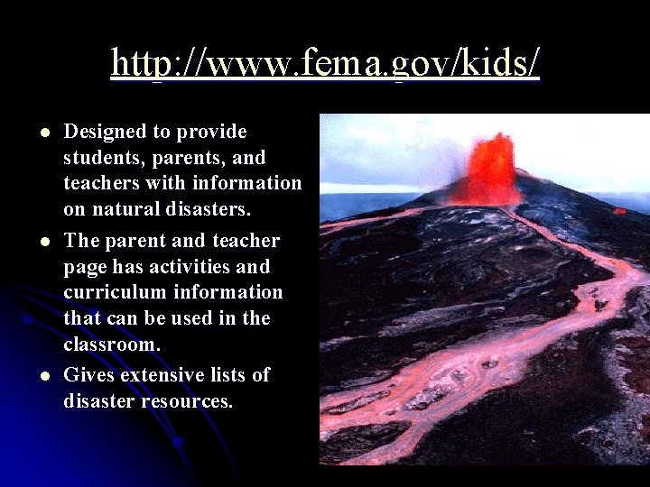 Natural Disasters LESSON DESIGNED FOR 6 th GRADE