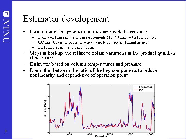 Implementation of MPC in a deethanizer at the
