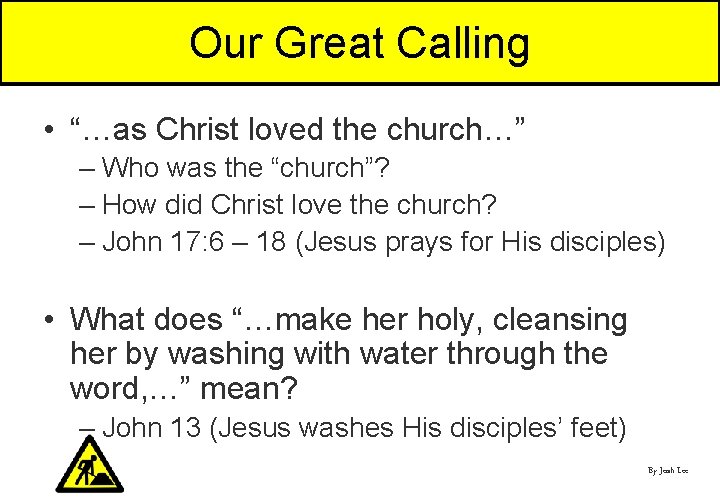 MEN Our Great Calling Eph 2 10 facts