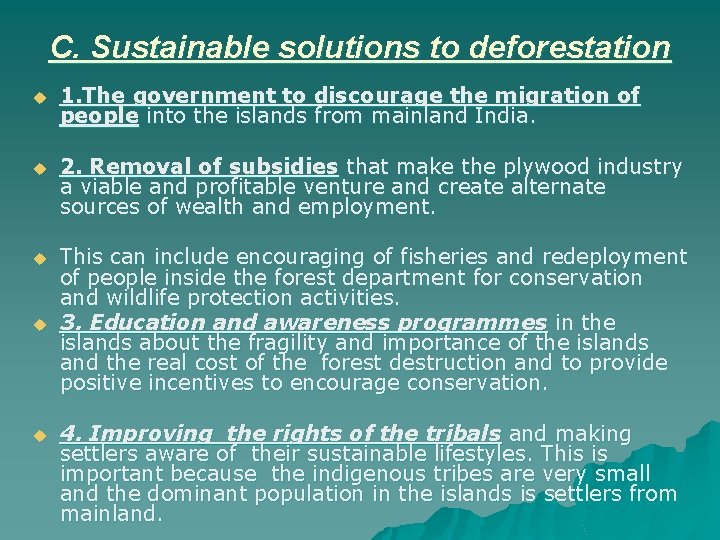 A 2 Geography Deforestation in India Case Study