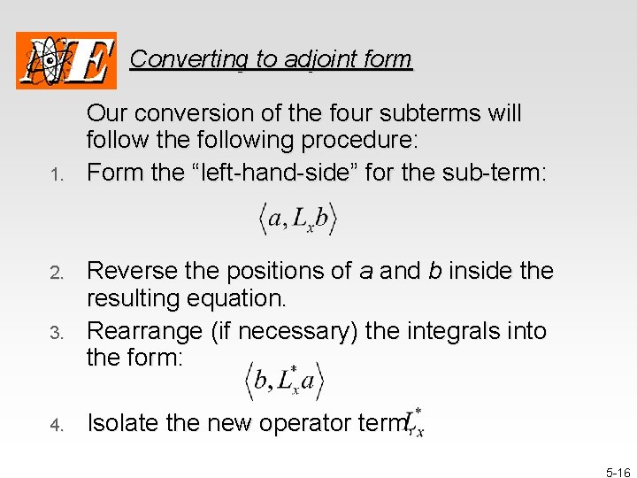 Lesson 5 Objectives Finishing up Chapter 1 Development