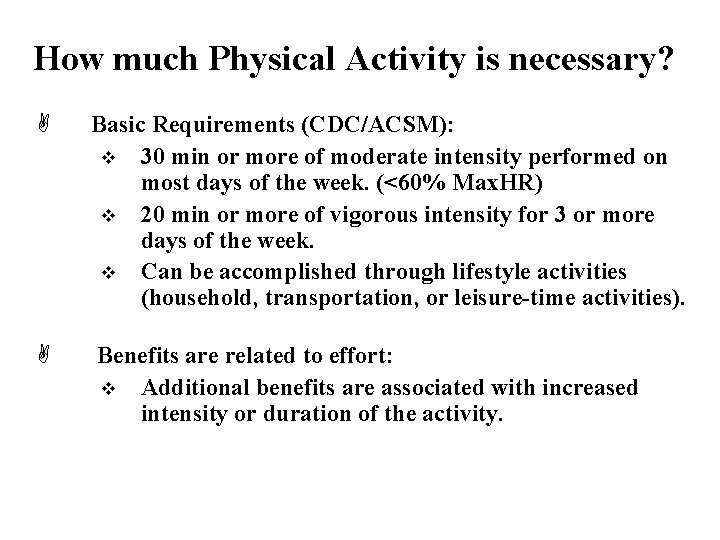 Chapter 1 The Psychology of Physical Activity Albert