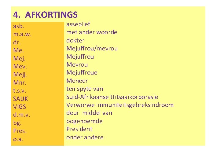 HOE ALLES INMEKAAR PAS IN AFRIKAANS 1 KLANKLEER